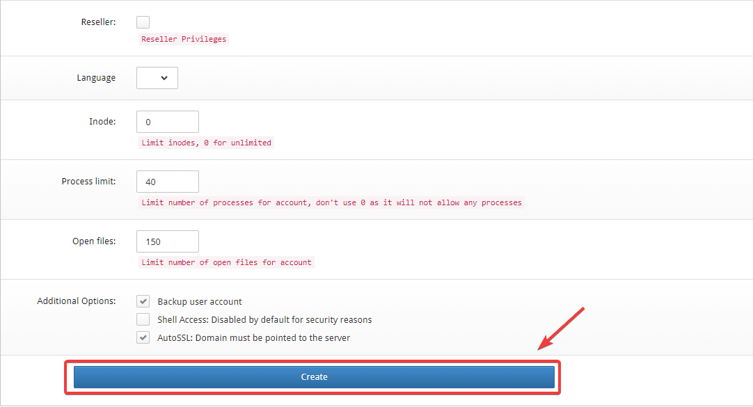 How To Create User Account On Centos Web Panel Cwp