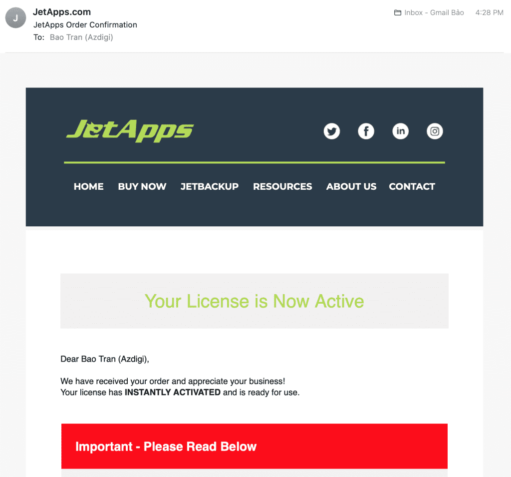 How to install Jetbackup into DirectAdmin with 3 steps