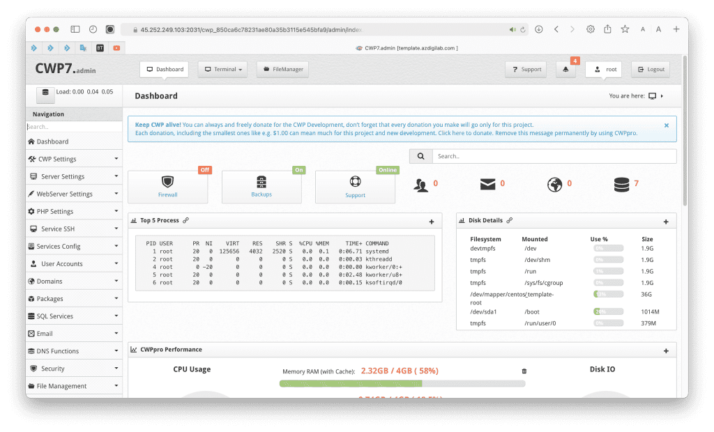 How to change the PHP version CentOS Web Panel (CWP) with 3 steps How to change the PHP version CentOS Web Panel (CWP) with 3 steps