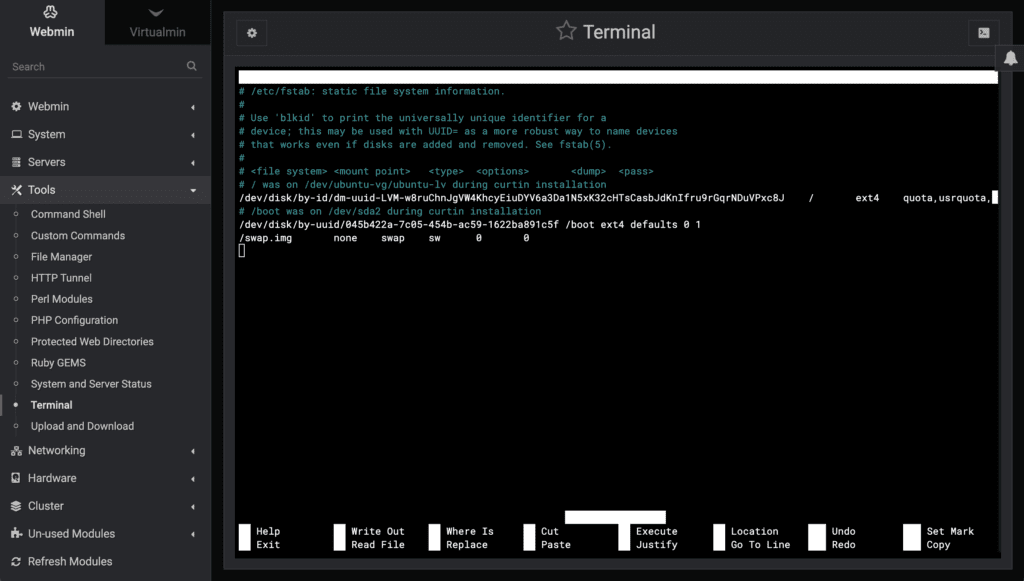 Xử lý lỗi The Perl module IO::Pty is missing không dùng được Terminal ở Webmin