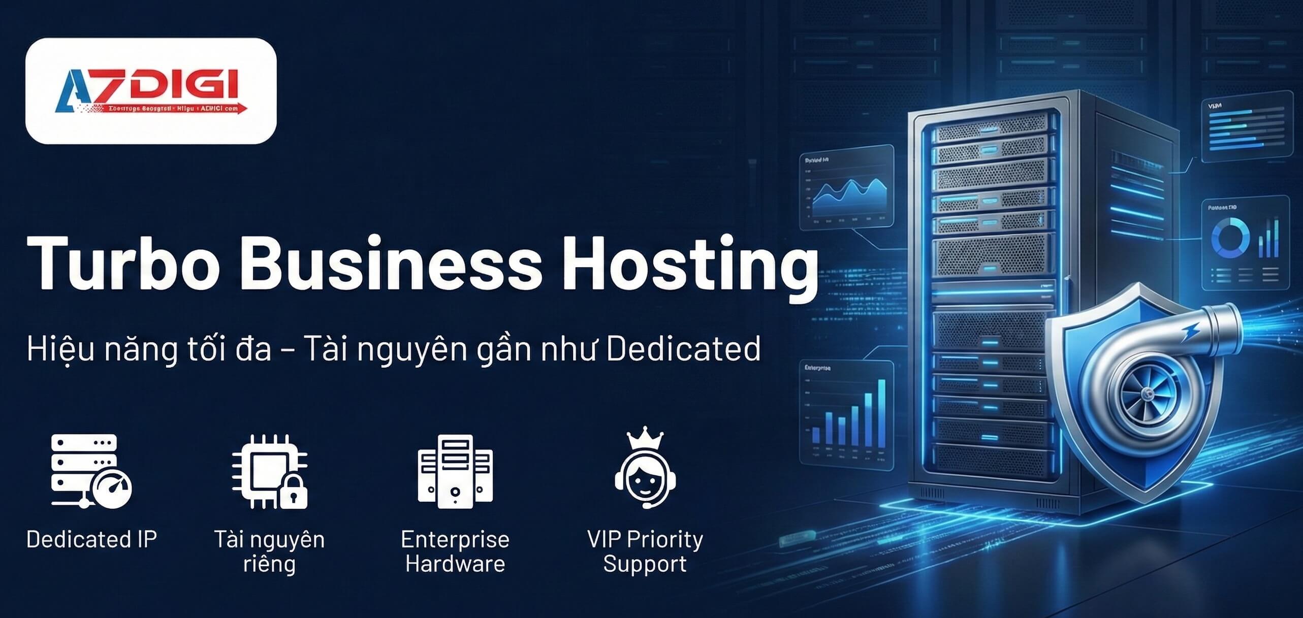 Turbo Business Hosting - Most Premium Hosting | AZDIGI